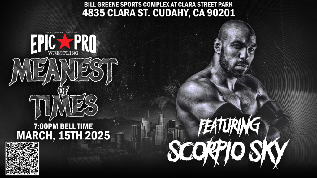 Scorpio Sky added to Epic Pro's March 15th event | SoCalUNCENSORED.com